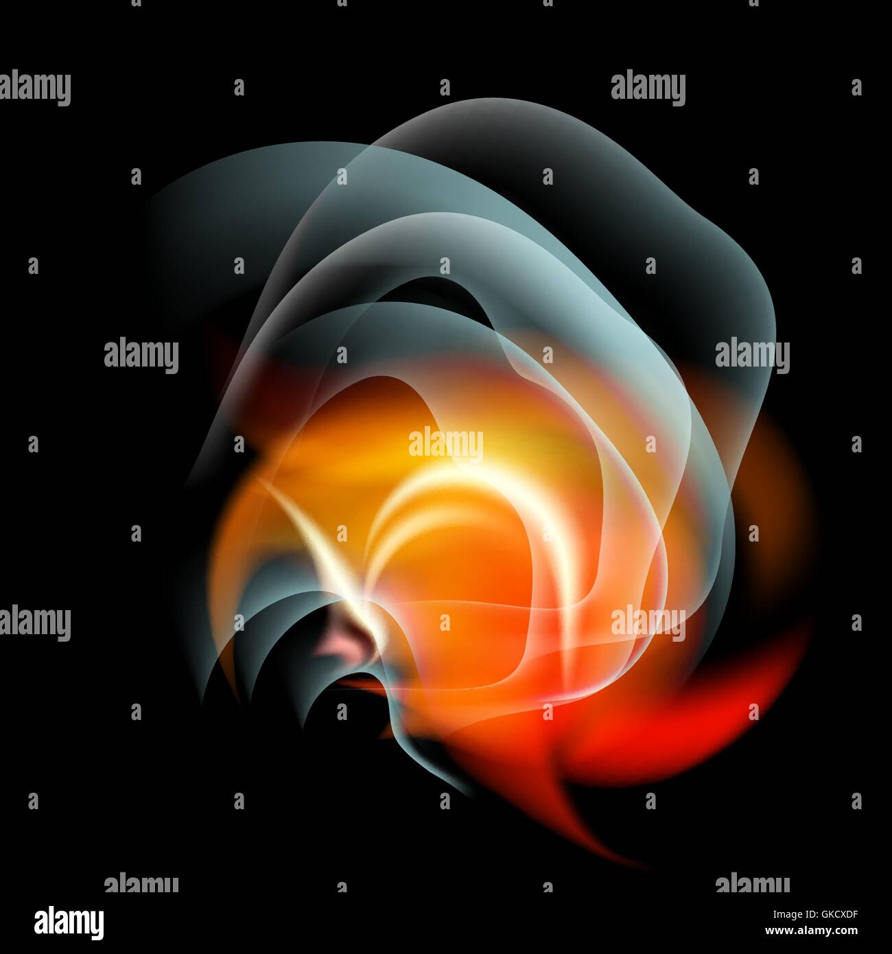 Burn flame fire vector abstract background Stock Vector Image & Art - Alamy