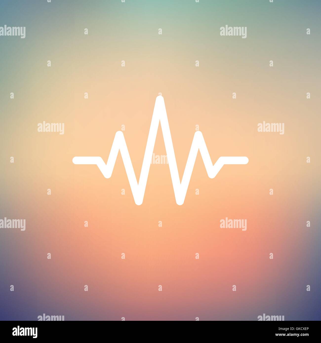 Audio wave soundwave icon Stock Vector Images - Alamy