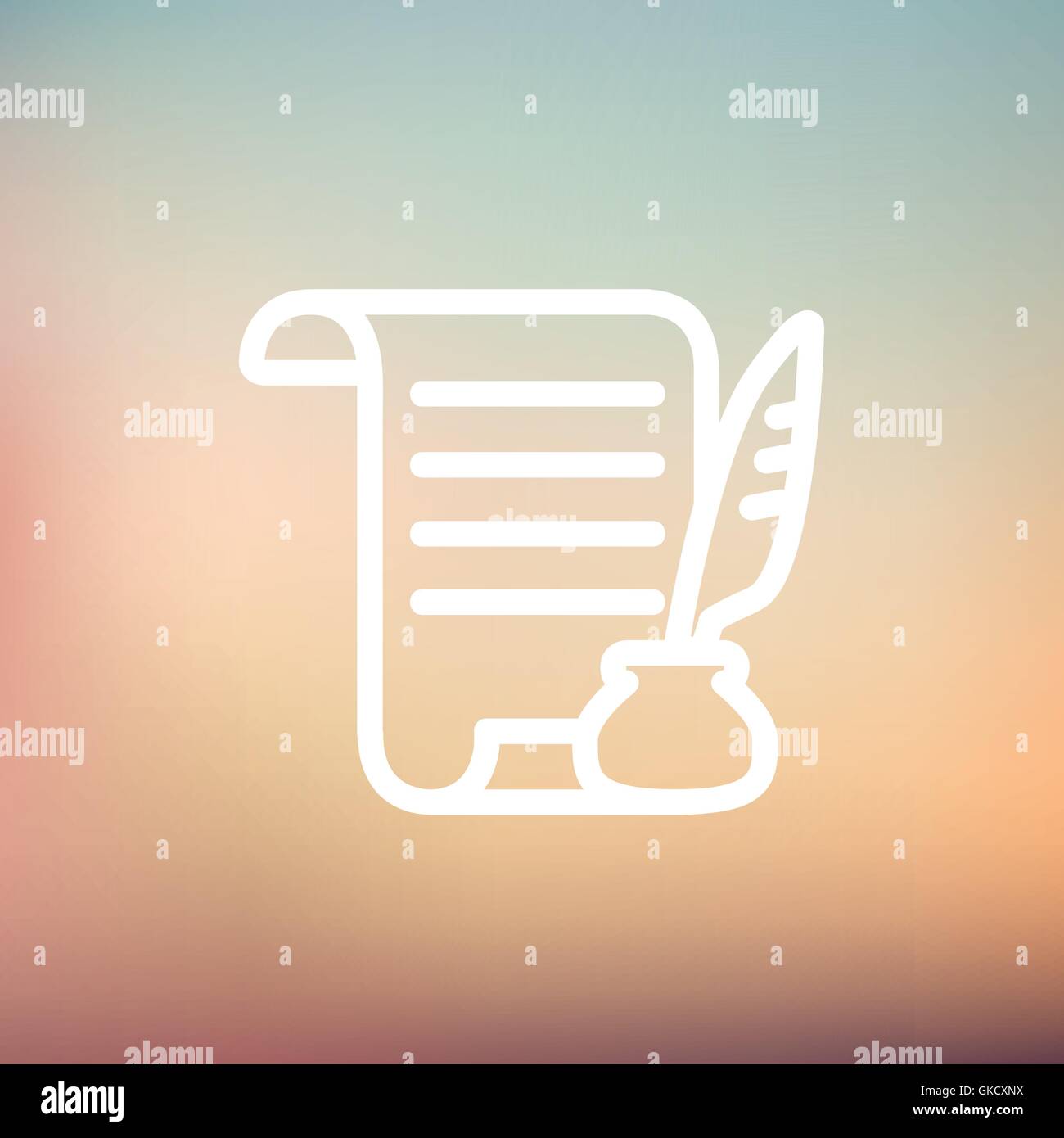 Old letter writing paper Stock Vector Images - Alamy