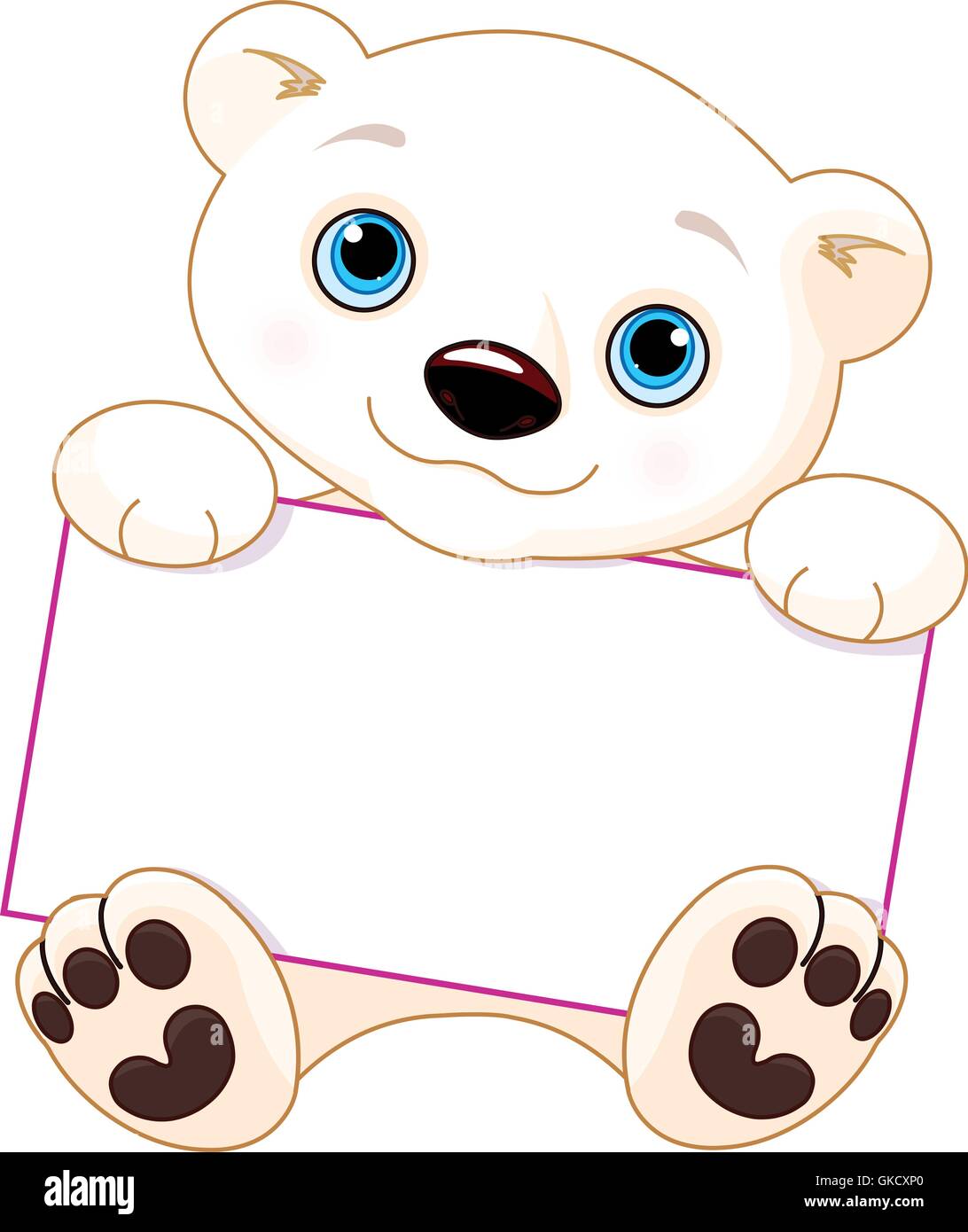 Polar bear sign Stock Vector Image & Art - Alamy