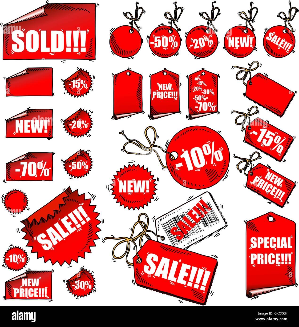set of tags Stock Vector Image & Art - Alamy