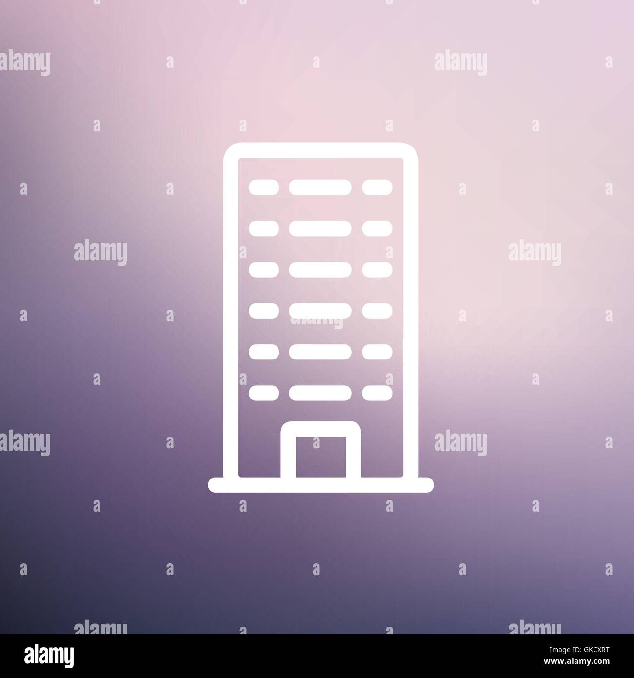 Office building thin line icon Stock Vector Image & Art - Alamy Office building thin line icon Stock Vector Image & Art - Alamy