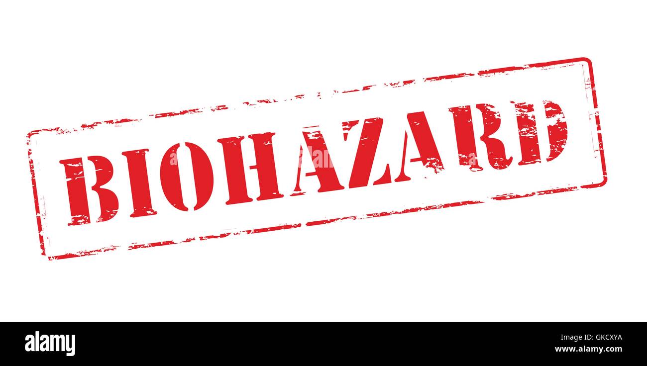 Biohazard stamp Stock Vector Images - Alamy
