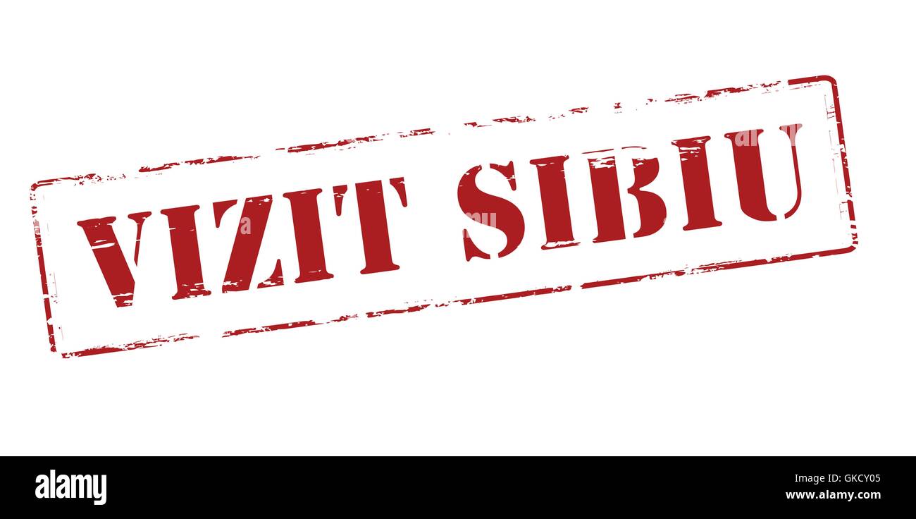 Visit sibiu Stock Vector Images - Alamy