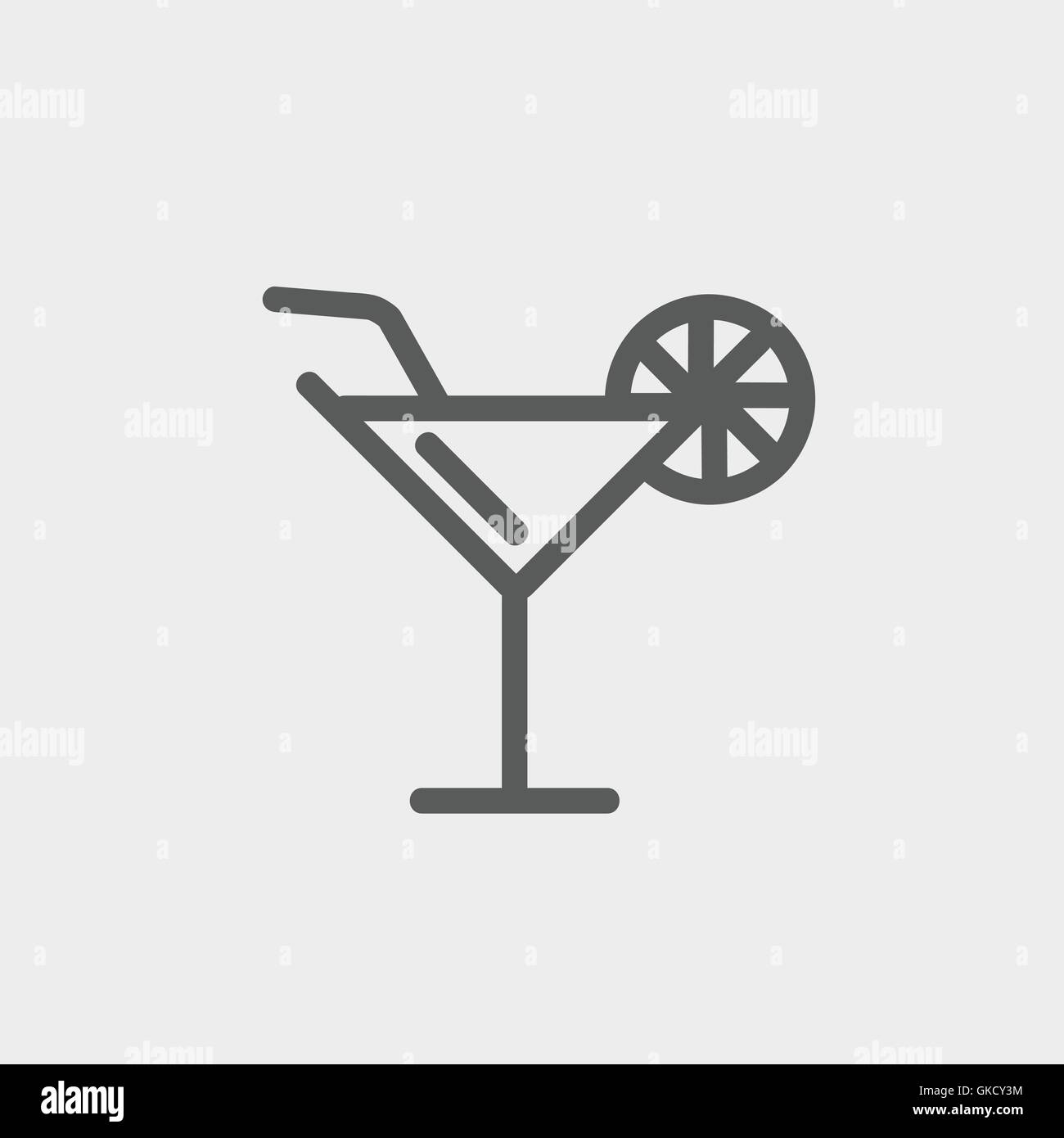 Lemon linear icon lime Stock Vector Images - Alamy