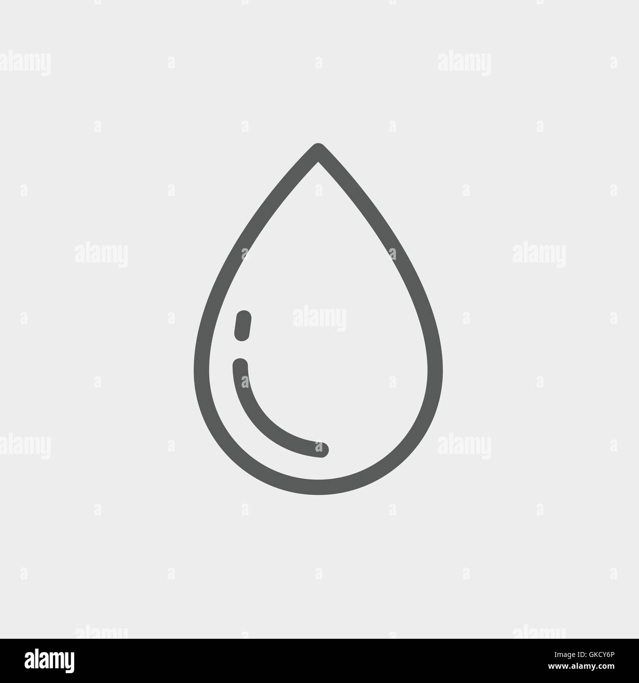 Icon water splash color Black and White Stock Photos & Images - Alamy