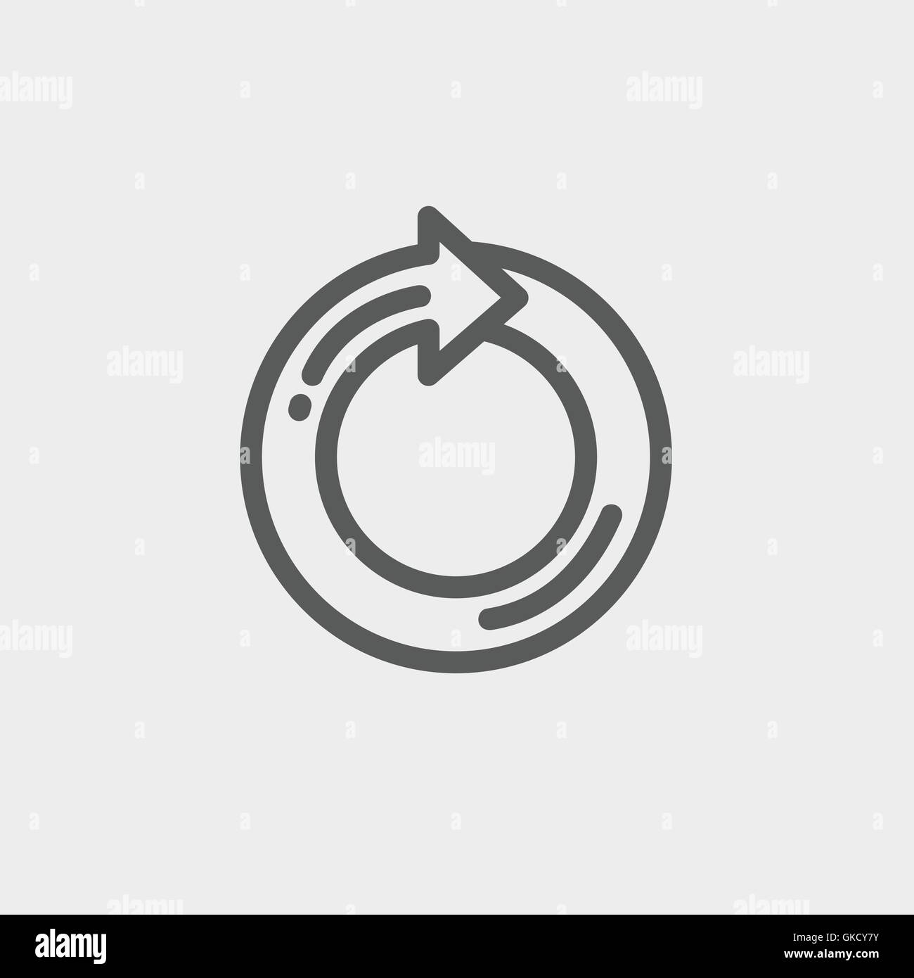 Black arrow sign reload hi-res stock photography and images - Alamy