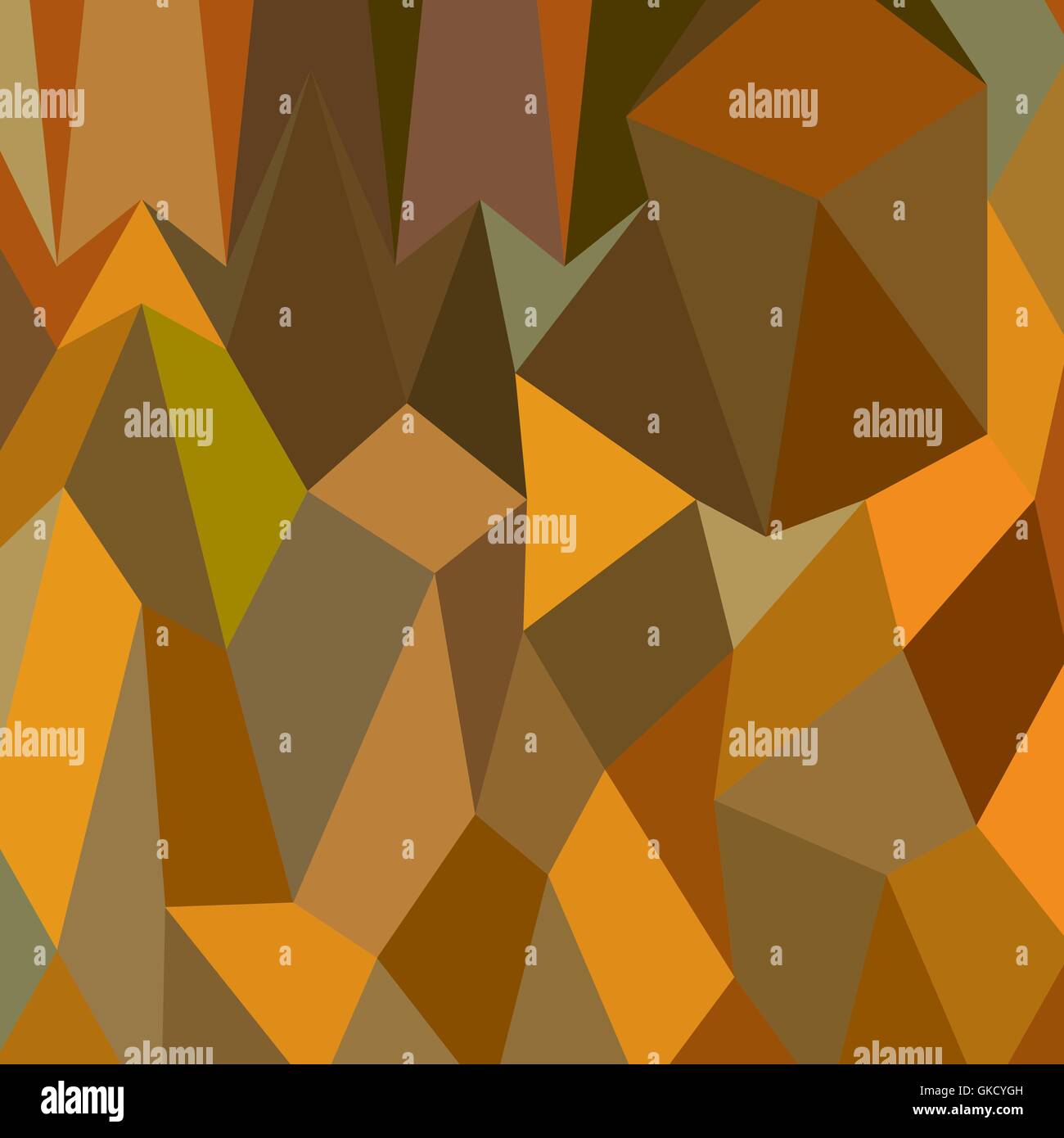 Copper Brown Abstract Low Polygon Background Stock Vector Image & Art ...