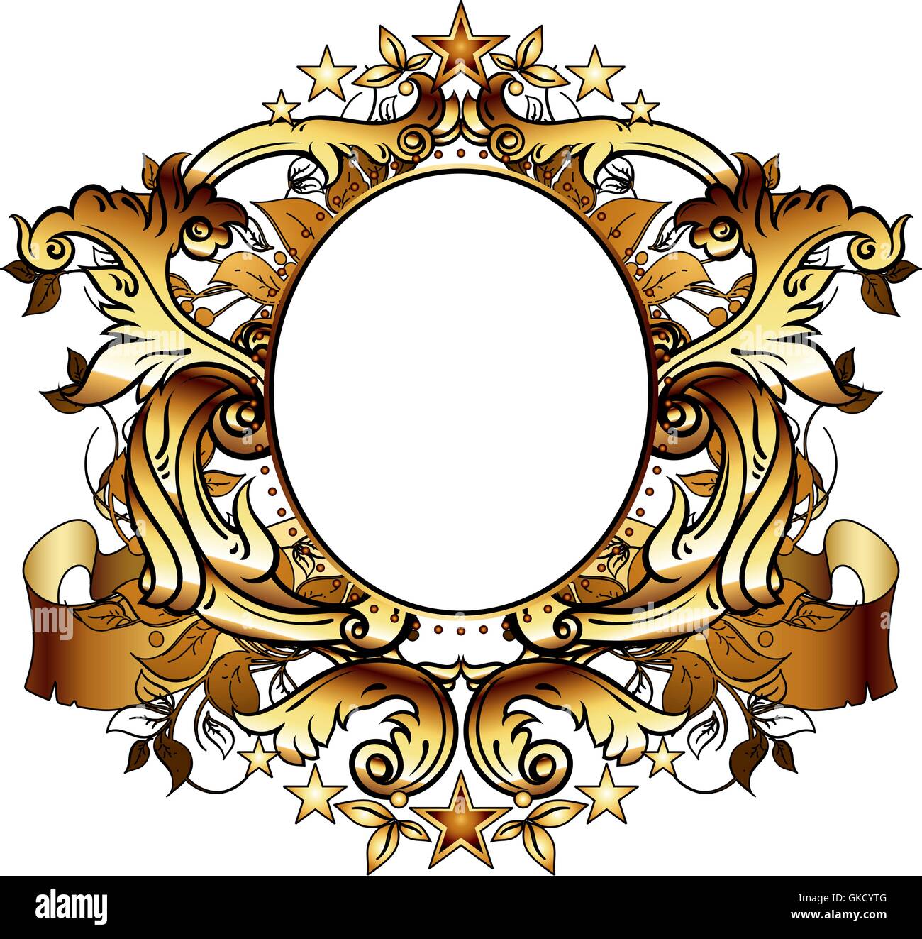 Oval shield Stock Vector Images - Alamy