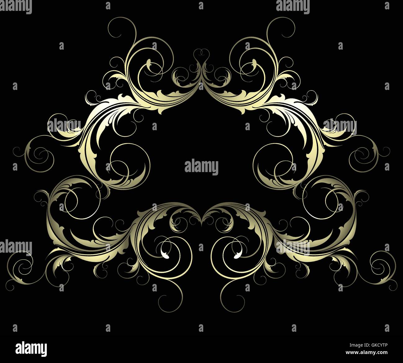 Ornate banner Stock Vector Images - Alamy