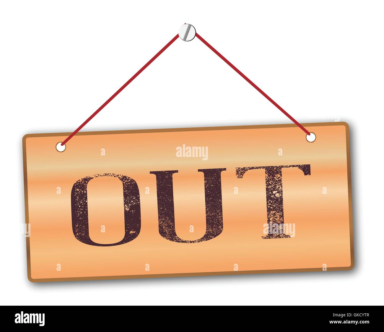 Sign out Stock Vector Images - Alamy