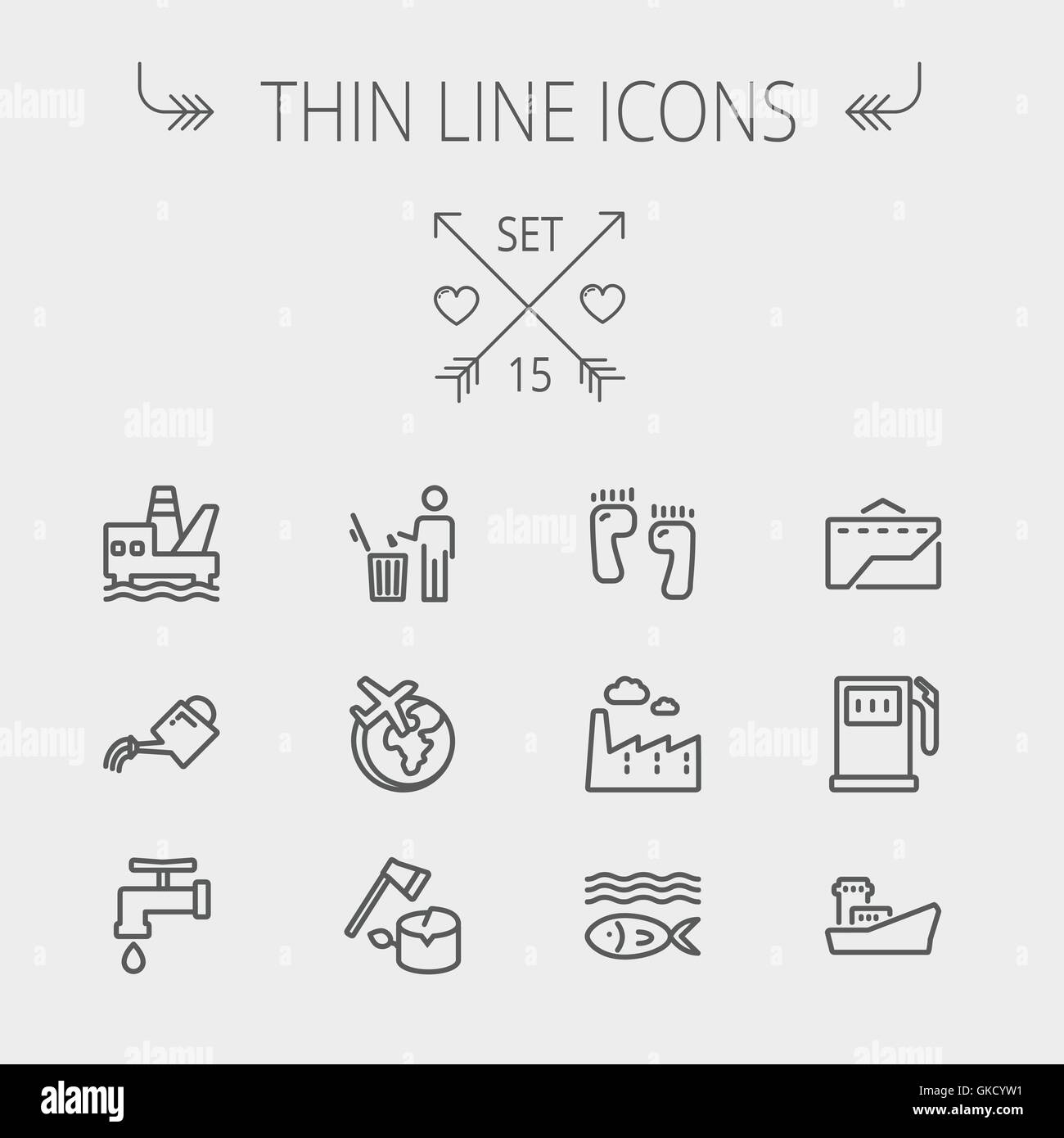 Leaf icon ecology symbol hi-res stock photography and images - Alamy