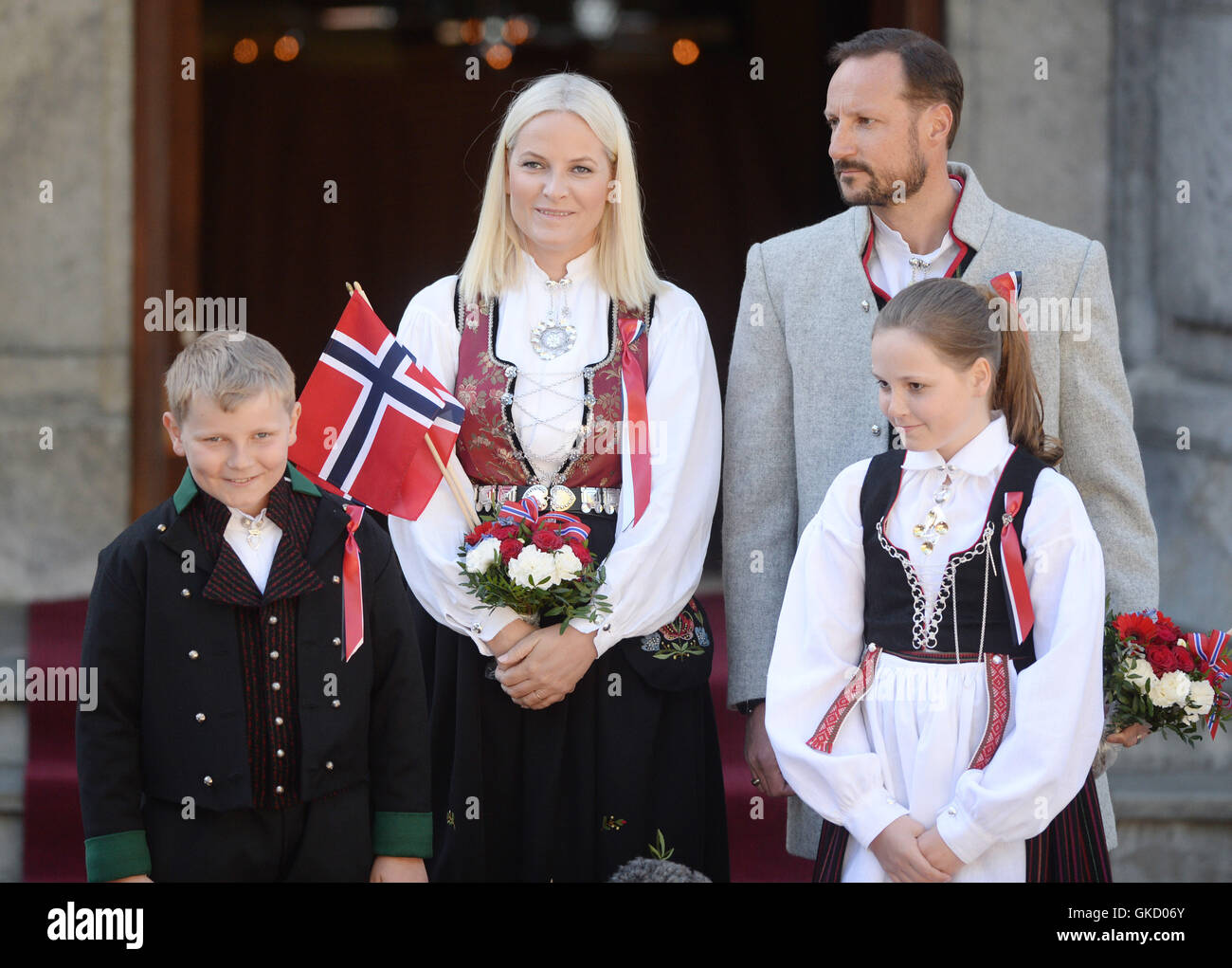 Norwegian Royals celebrate National Day at the Norwegian Royal ...
