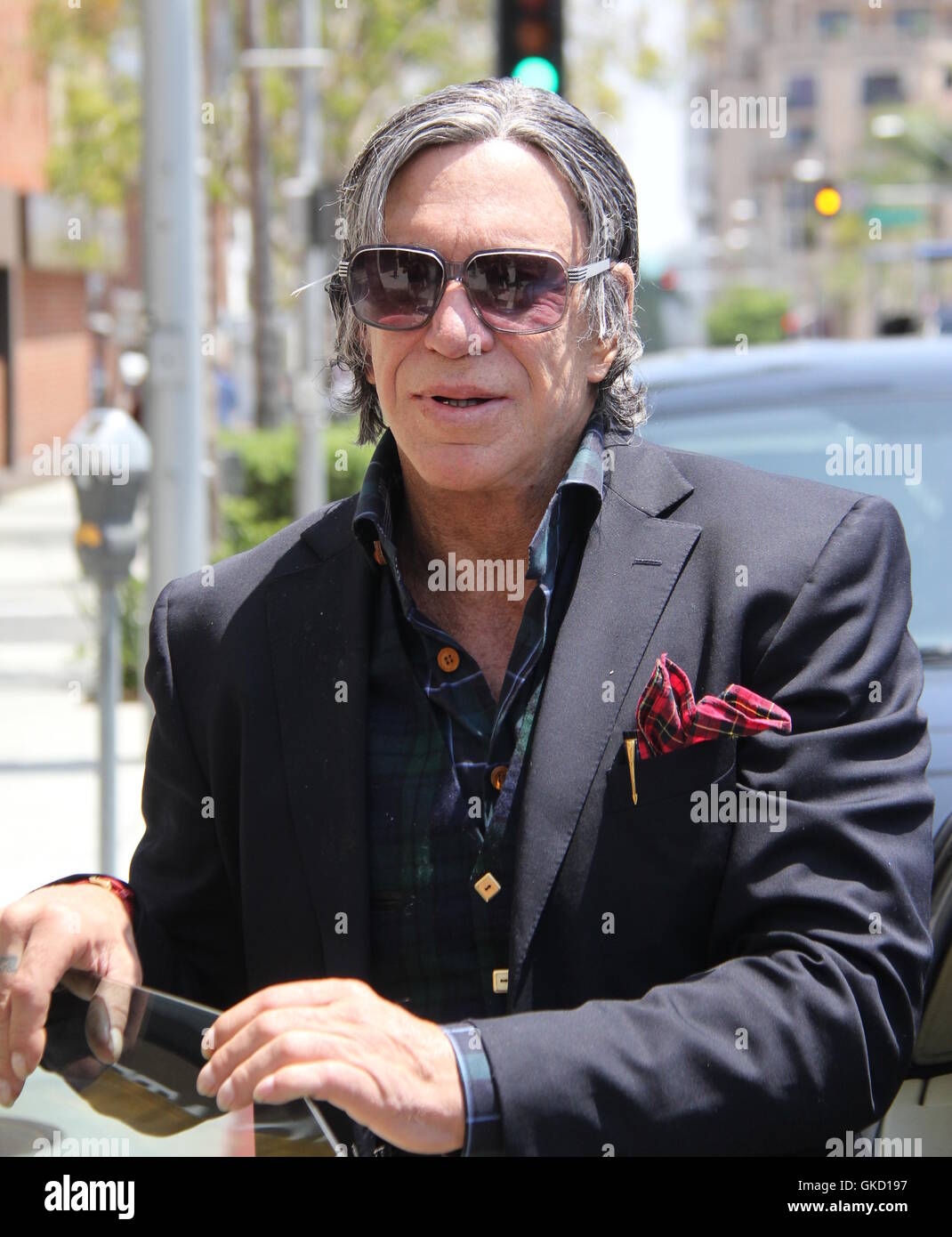 Mickey Rourke gets lunch at Caffe Roma in Beverly Hills Featuring ...