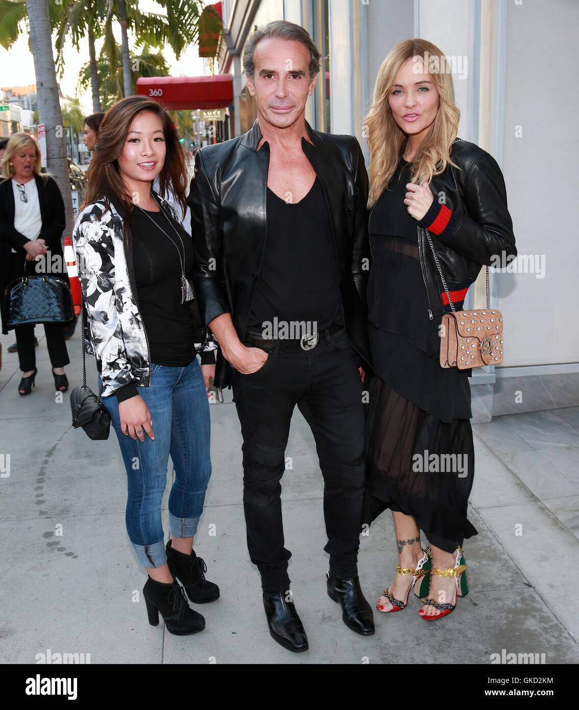 Bally Flagship Store Opening on Rodeo Drive - Outside Arrivals ...