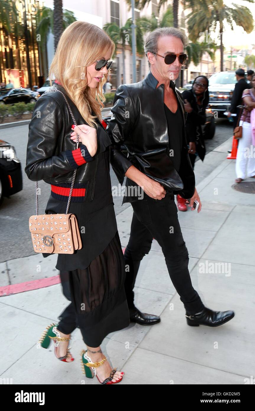 Bally Flagship Store Opening on Rodeo Drive - Outside Arrivals ...