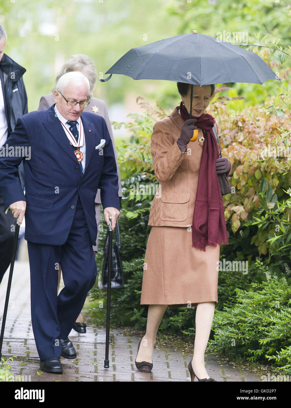 HRH Princess Anne, the Princess Royal arrives to open the Citizen ...