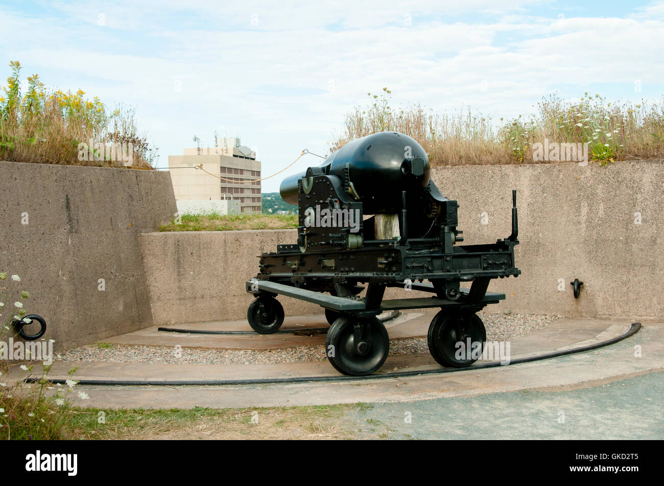 Halifax Citadel Cannon - Nova Scotia - Canada Stock Photo - Alamy