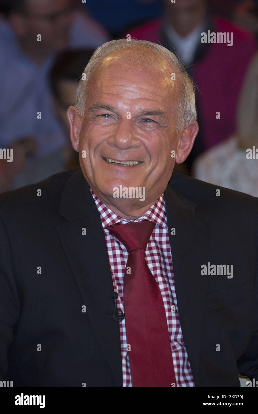 German ZDF TV Talkshow Markus Lanz at Fernsehmacher-Studio Featuring ...