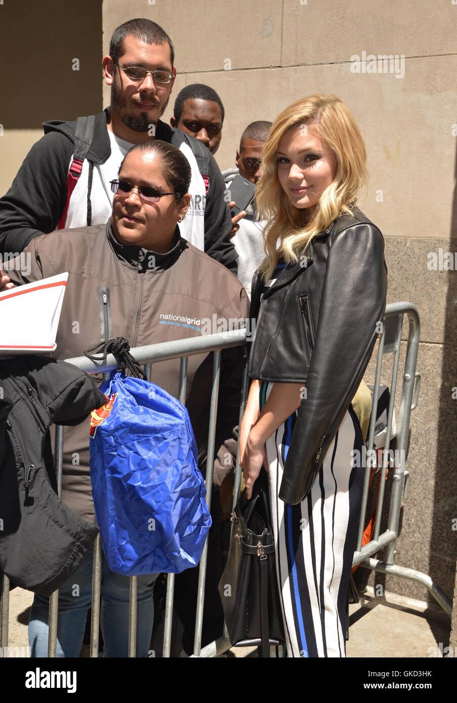 Olivia Holt leaves the AOL Building in New York City Featuring: Olivia ...