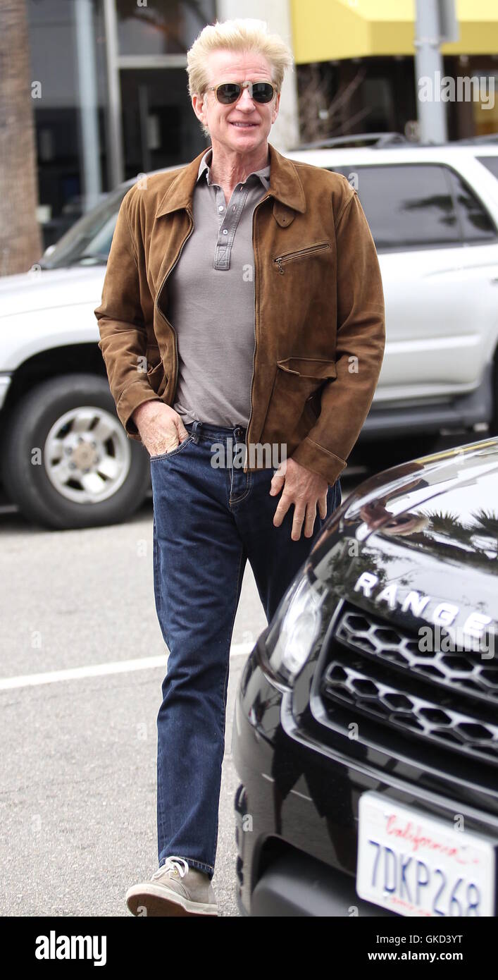 Matthew Modine out in Beverly Hills Featuring: Matthew Modine Where ...