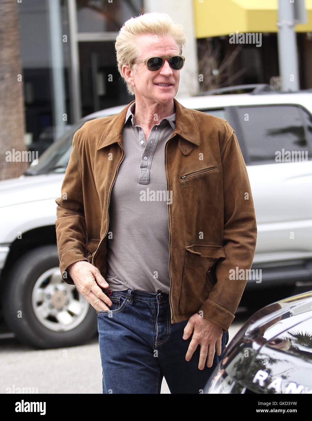 Matthew Modine out in Beverly Hills Featuring: Matthew Modine Where ...