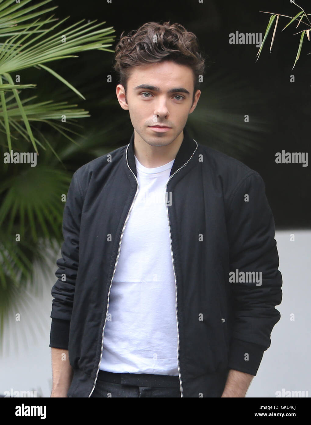 Nathan Sykes outside ITV Studios Featuring: Nathan Sykes Where: London ...