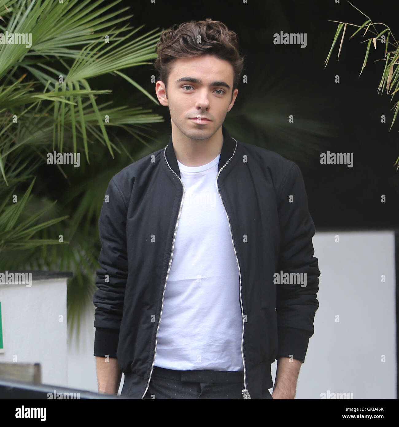 Nathan Sykes outside ITV Studios Featuring: Nathan Sykes Where: London ...