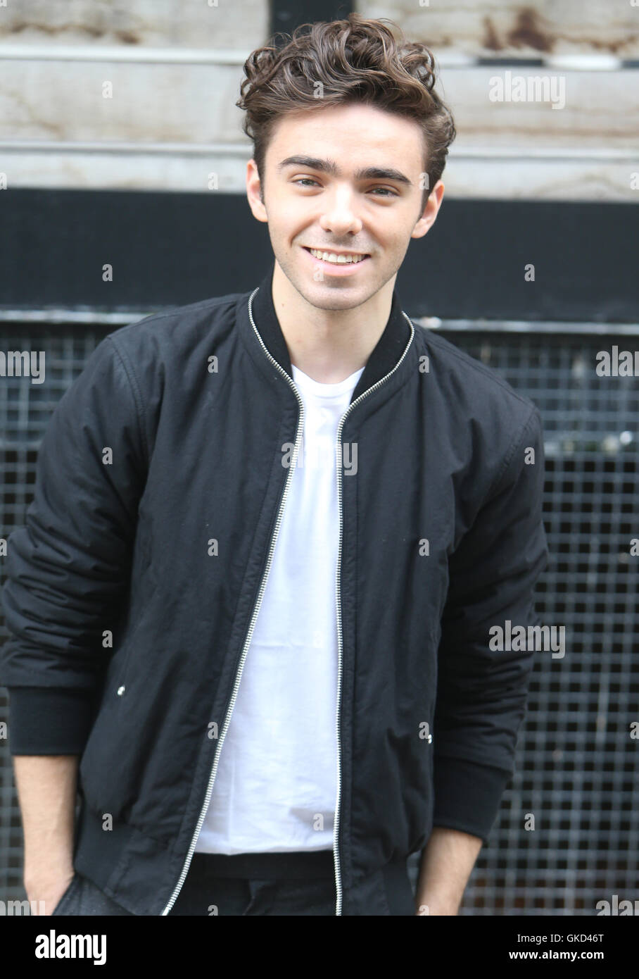 Nathan Sykes outside ITV Studios Featuring: Nathan Sykes Where: London ...