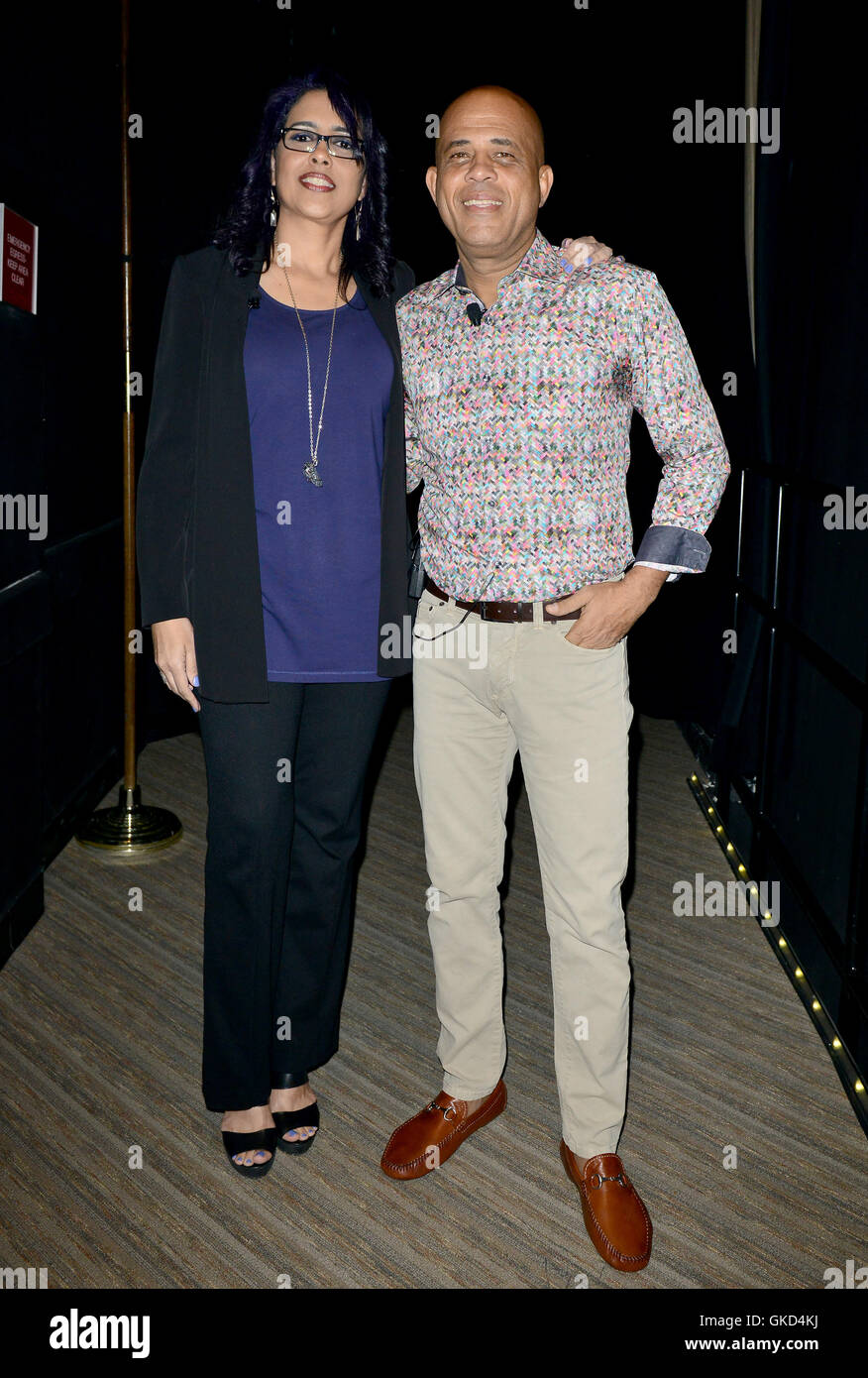 Former President of Haiti Michel J. Martelly in conversation with ...