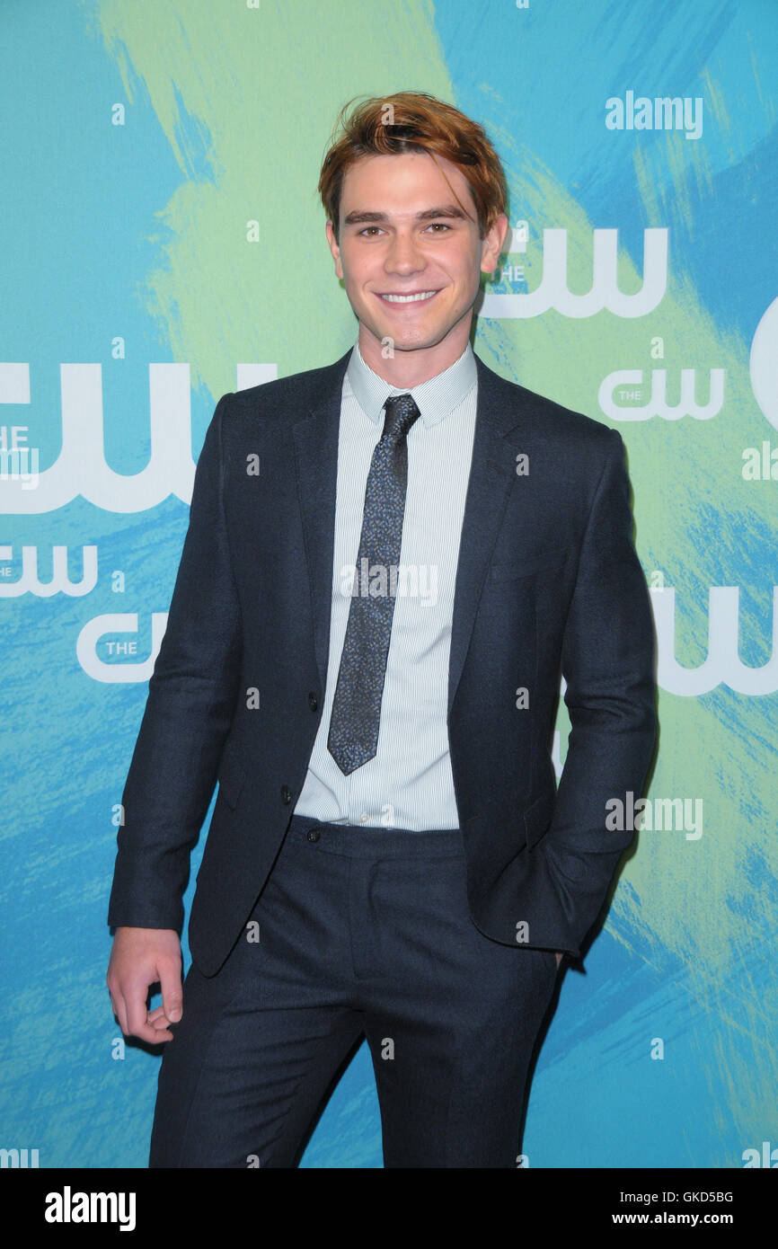 The CW Network's 2016 Upfront - Red Carpet Arrivals Featuring: KJ Apa ...