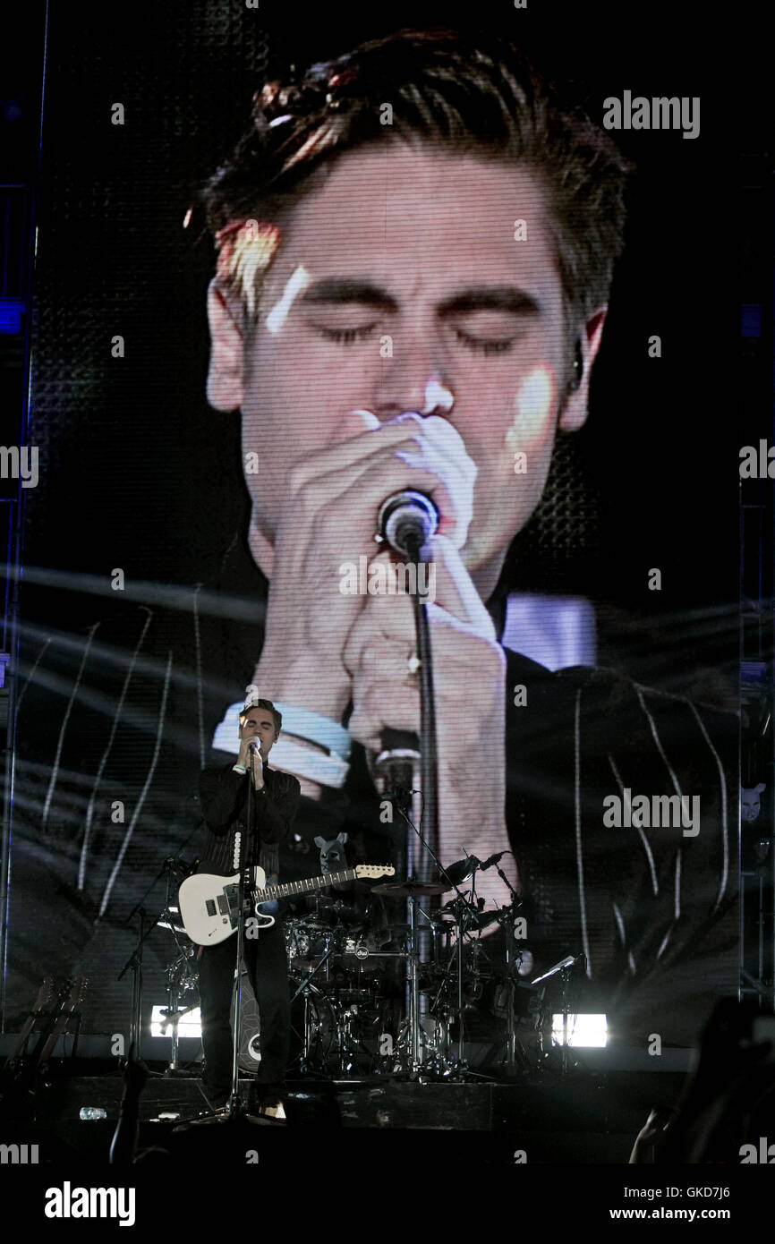 Busted performing live at the Genting Arena Birmingham Featuring ...