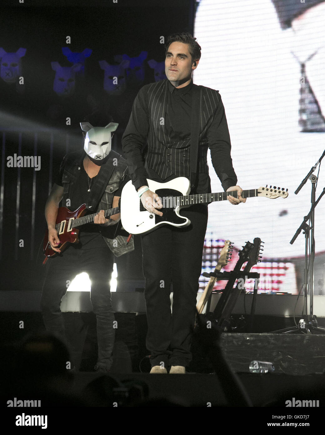 Busted performing live at the Genting Arena Birmingham Featuring ...