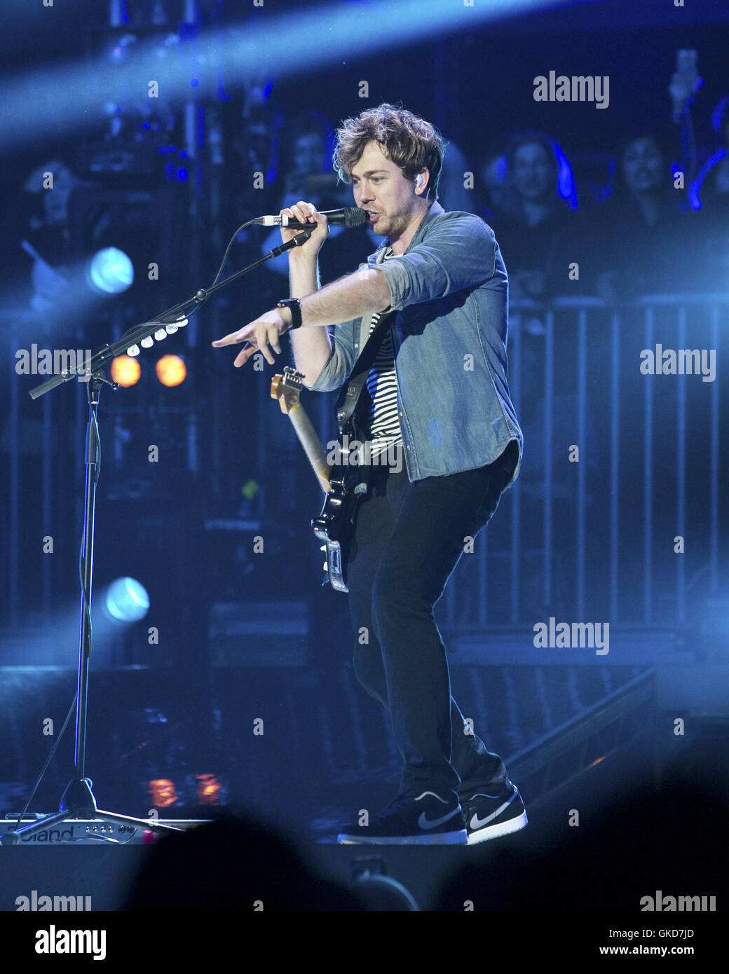 Busted performing live at the Genting Arena Birmingham Featuring ...