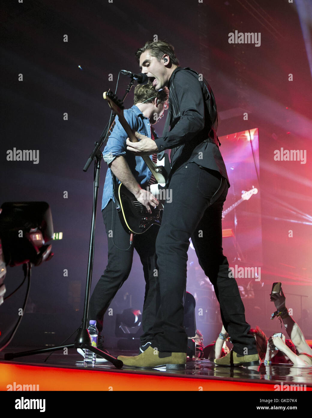 Busted performing live at the Genting Arena Birmingham Featuring ...