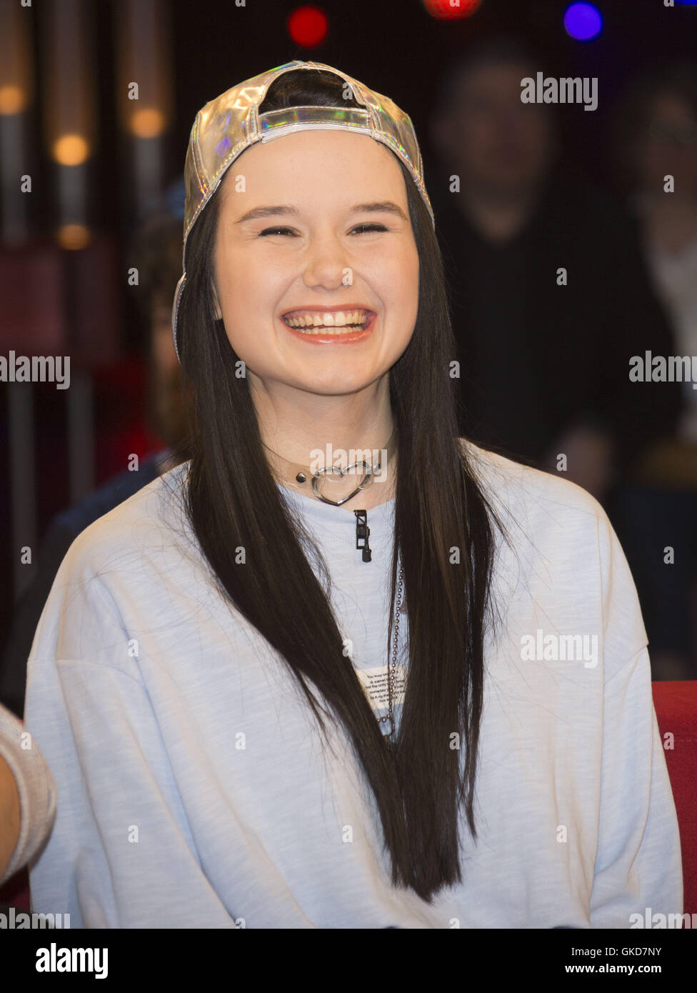 German NDR TV Talkshow NDR Talk Show at NDR-Studio Featuring: Jamie-Lee ...