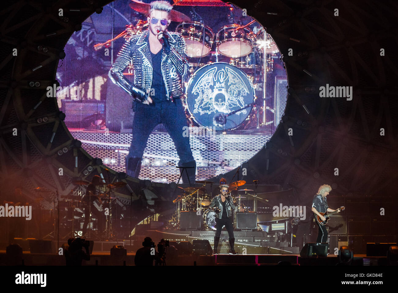 Rock in Rio Lisboa 2016 - Performances - Day 2 Featuring: Adam Lambert ...