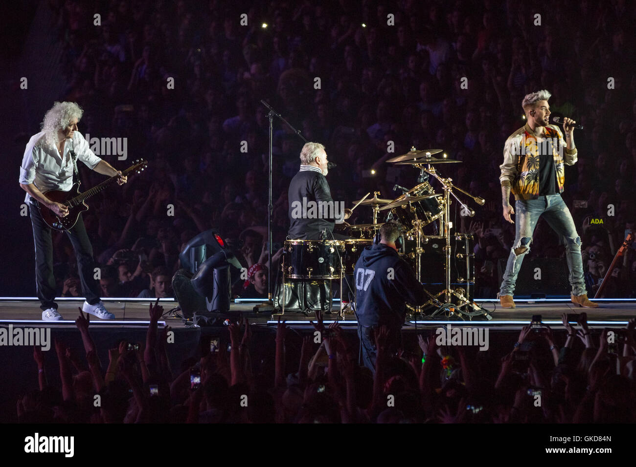 Rock in Rio Lisboa 2016 - Performances - Day 2 Featuring: Adam Lambert ...
