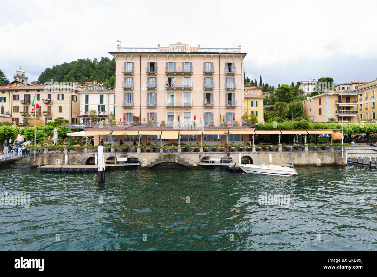 View of Bellagio over Lake Como Stock Photo - Alamy