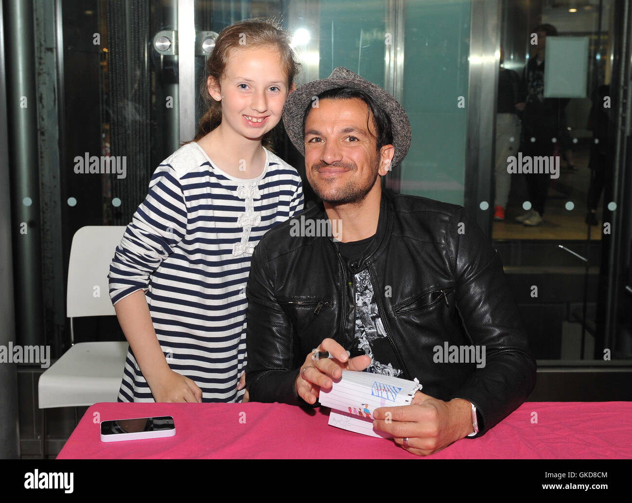 Peter Andre has a signing for fans at West Quay Southampton where four ...