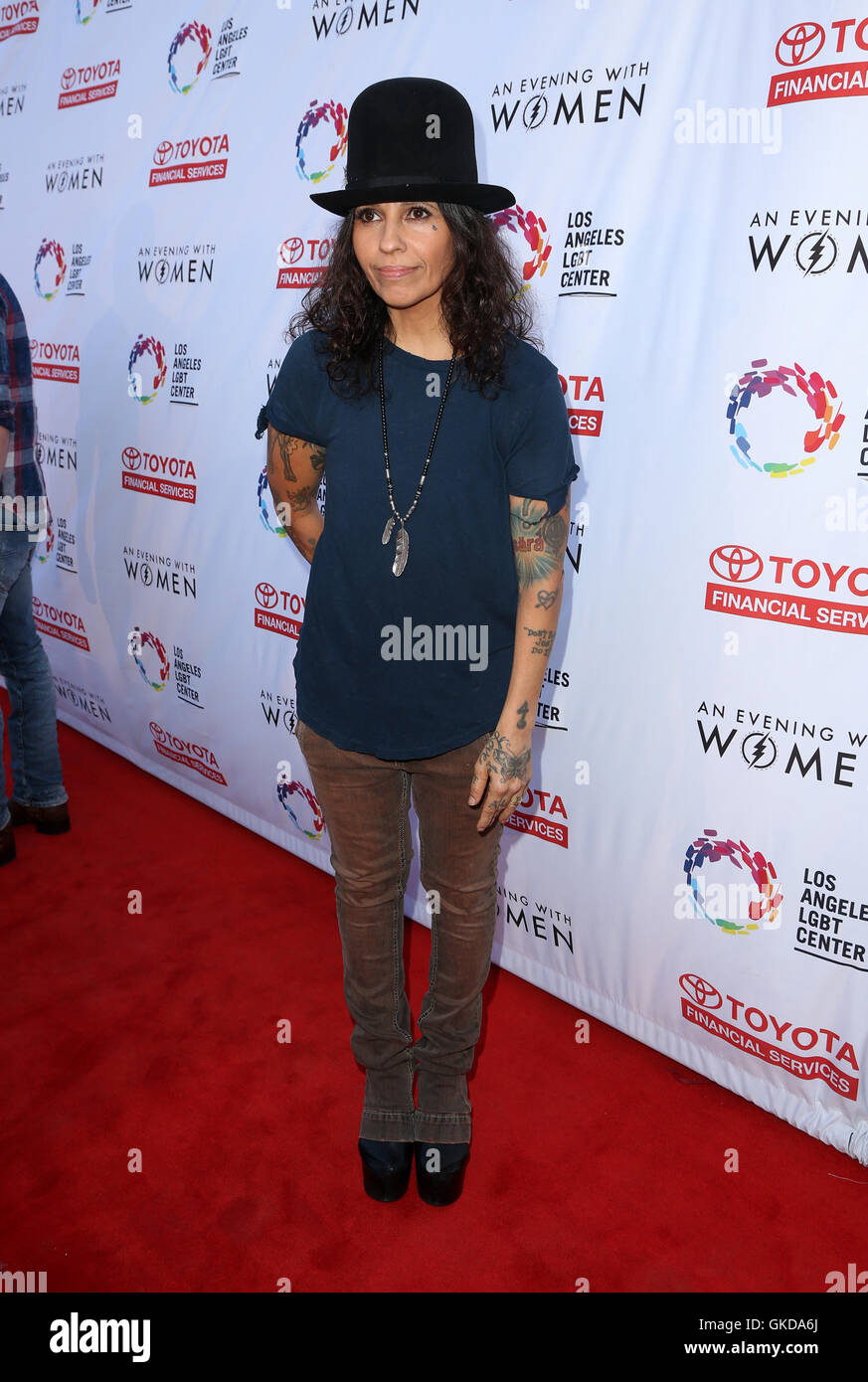An Evening With Women - Arrivals Featuring: Linda Perry Where ...