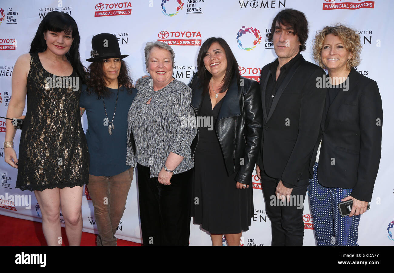 An Evening With Women - Arrivals Featuring: Pauley Perrette, Linda ...
