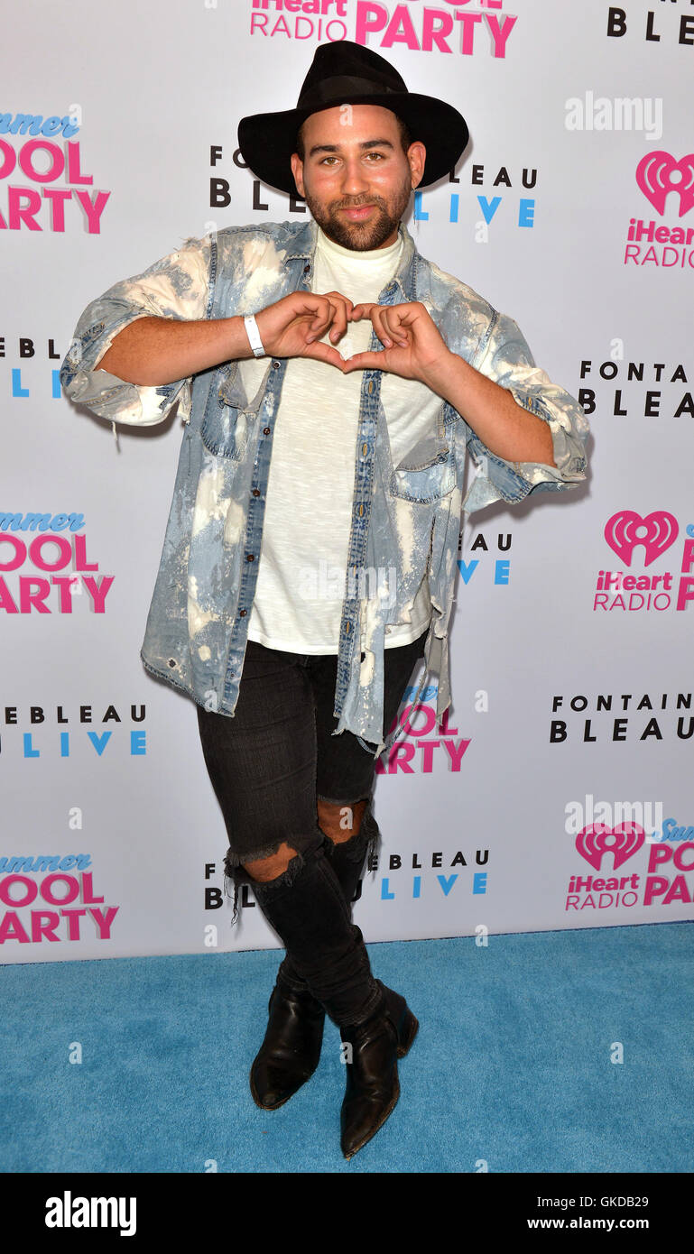 iHeartRadio Summer Pool Party concert held at BleauLive at ...
