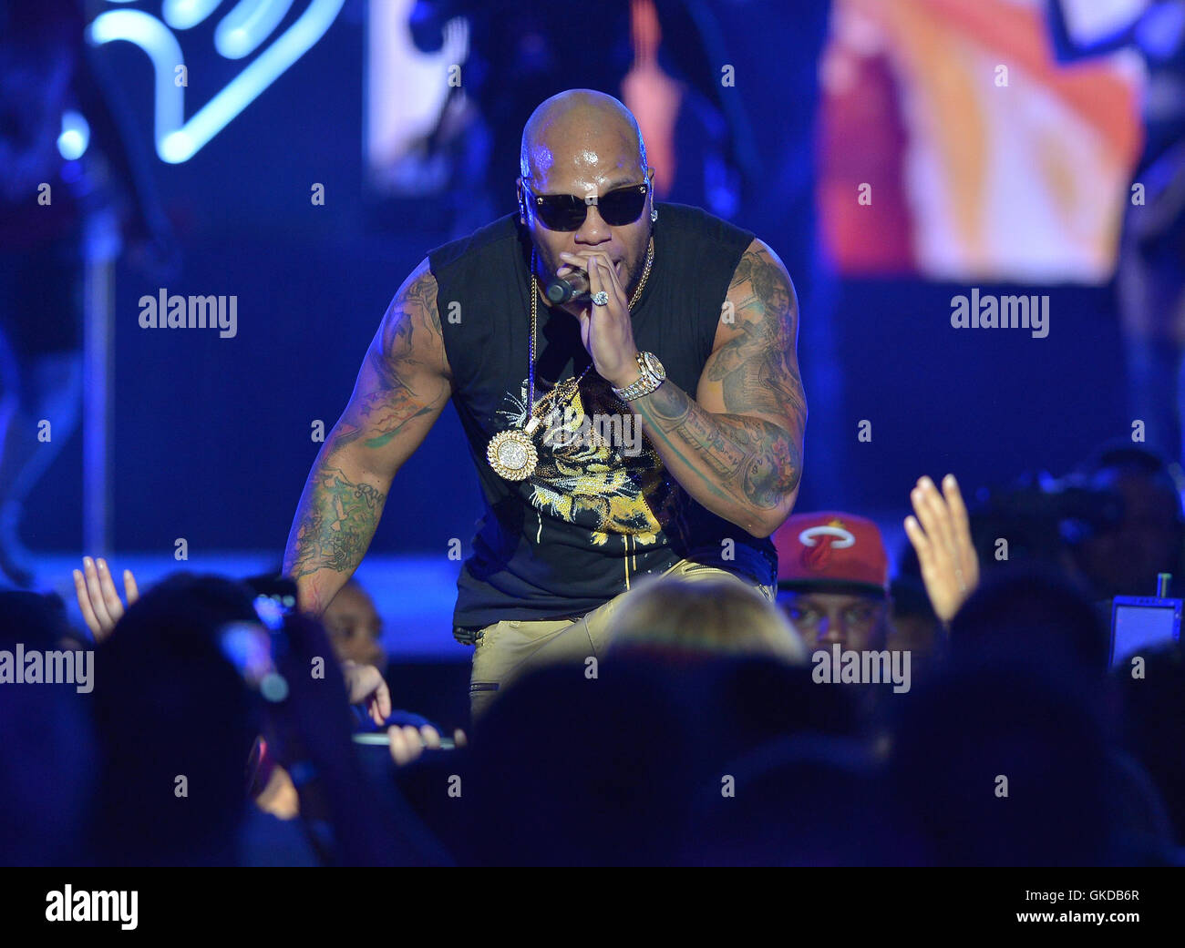 iHeartRadio Summer Pool Party concert held at BleauLive at ...