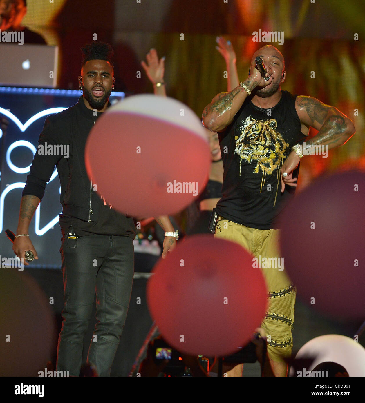 iHeartRadio Summer Pool Party concert held at BleauLive at ...