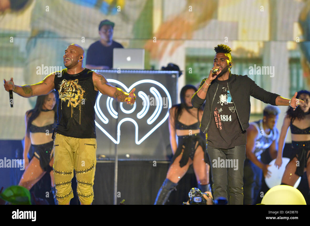 iHeartRadio Summer Pool Party concert held at BleauLive at ...