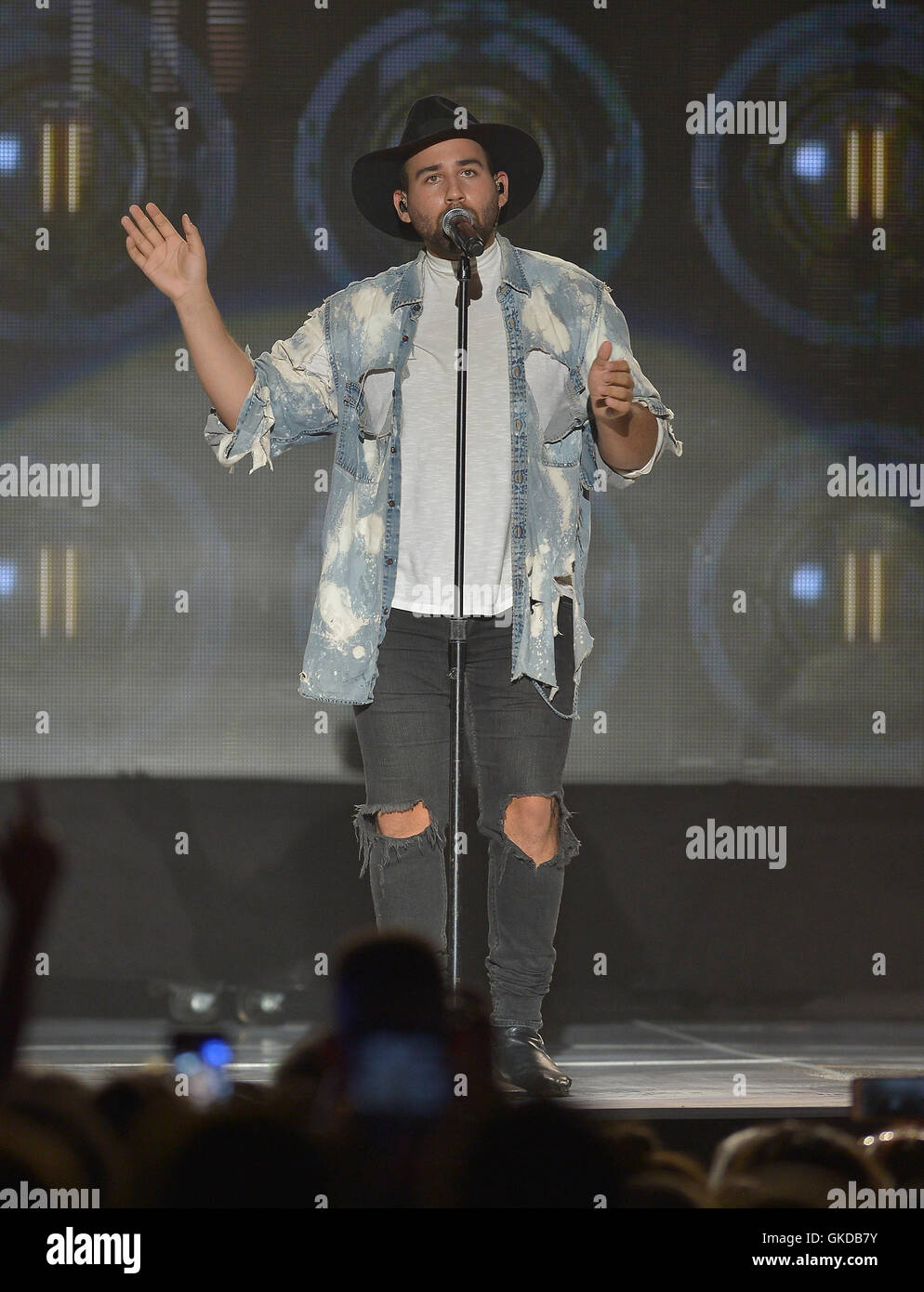 iHeartRadio Summer Pool Party concert held at BleauLive at ...