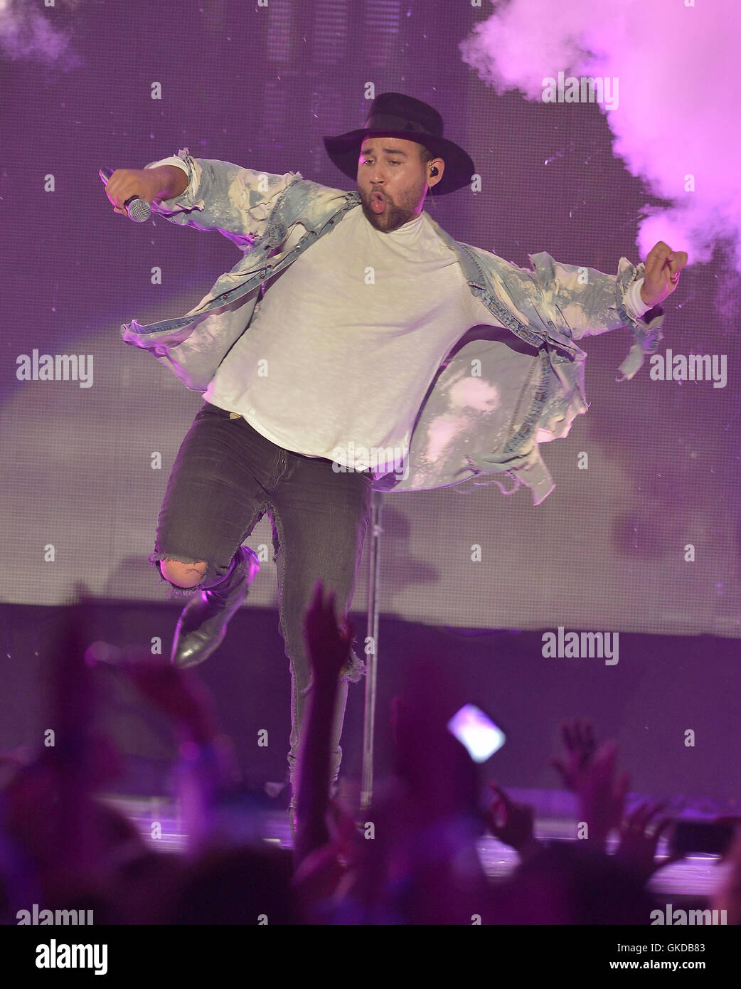 iHeartRadio Summer Pool Party concert held at BleauLive at ...