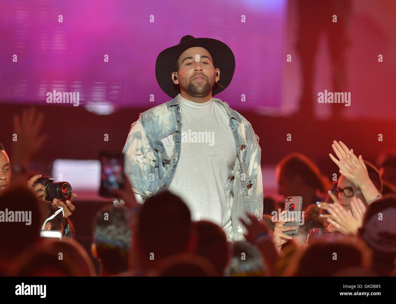 iHeartRadio Summer Pool Party concert held at BleauLive at ...