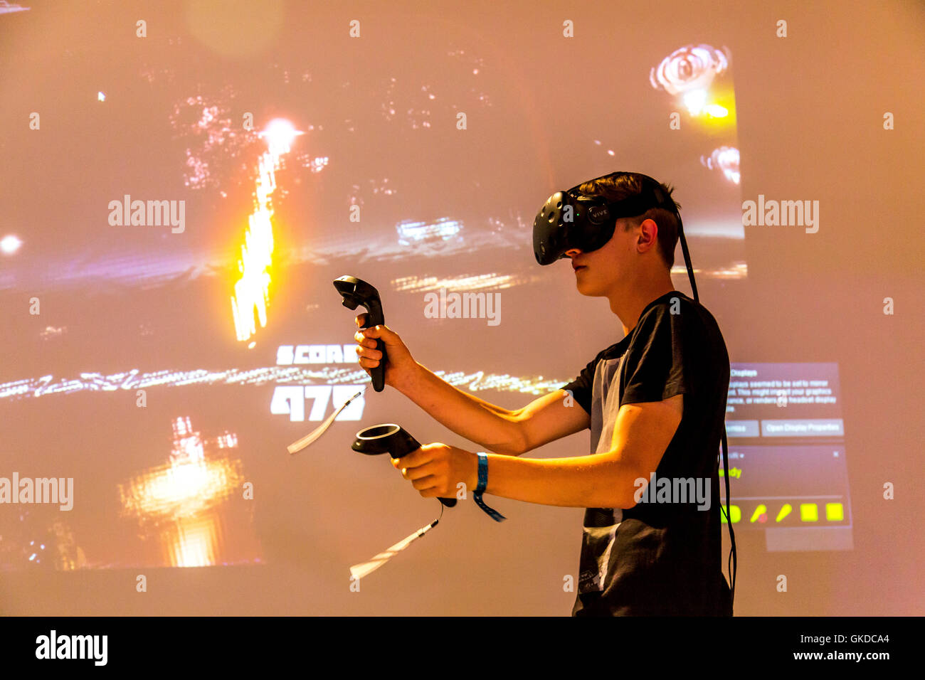 Gamescom 2016, computer games fair in Cologne, Germany Stock Photo - Alamy